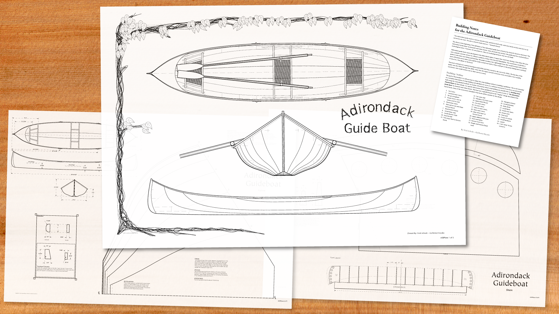 Adirondack Guide Boat - A seaworthy traditional rowing boat | Guillemot ...