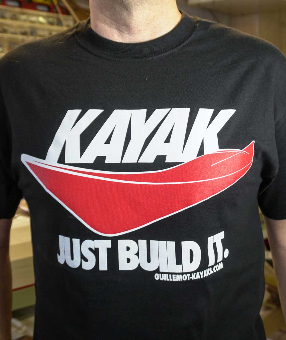 Just Build It T-shirt - | Guillemot Kayaks