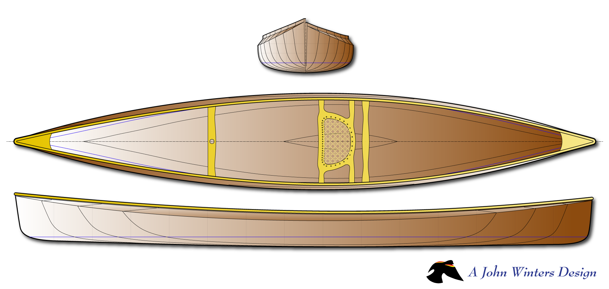 Kite - Ideal Small Solo Canoe For Wilderness Travel | Guillemot Kayaks