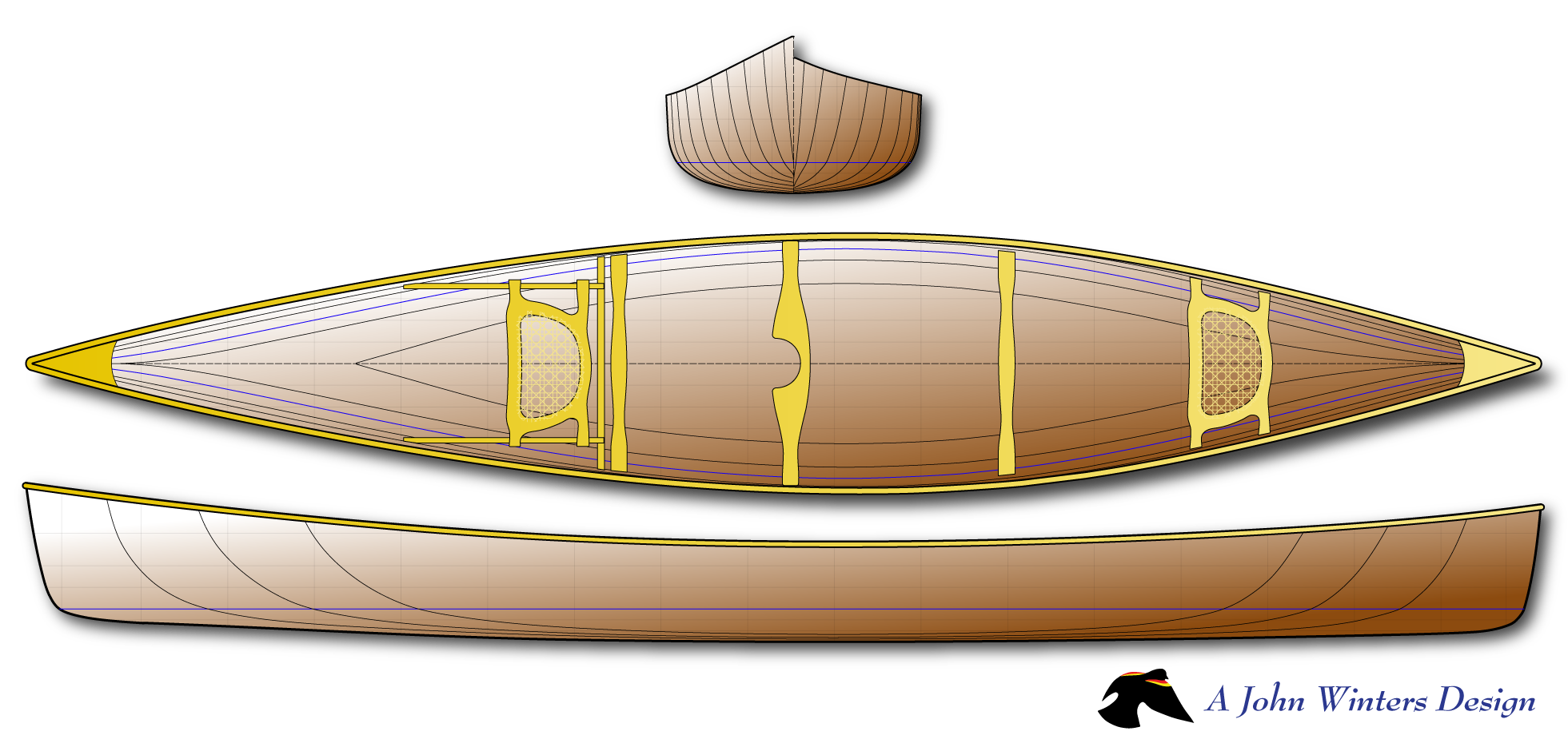Winisk - A Modern Efficient Tripping Canoe | Guillemot Kayaks