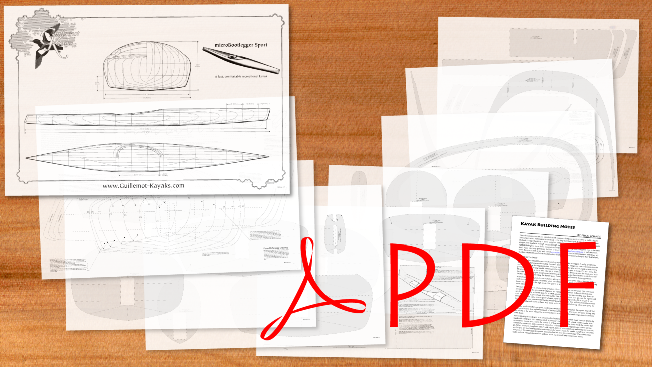 Digital Boat Plans for DIY Boatbuilders | Guillemot Kayaks