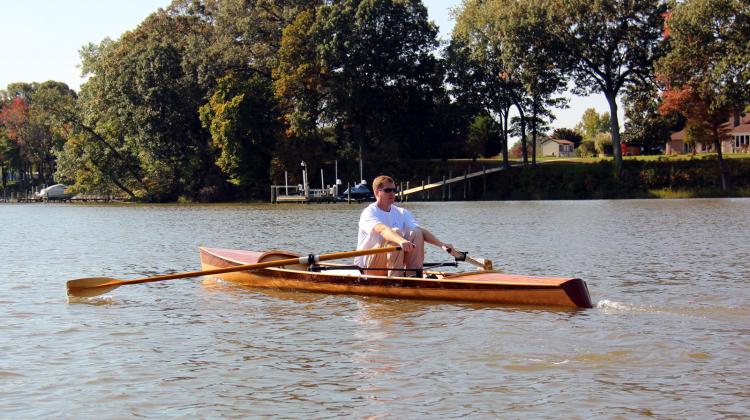 Noank Pulling Boat - An efficient, sliding seat, open water rowing boat ...