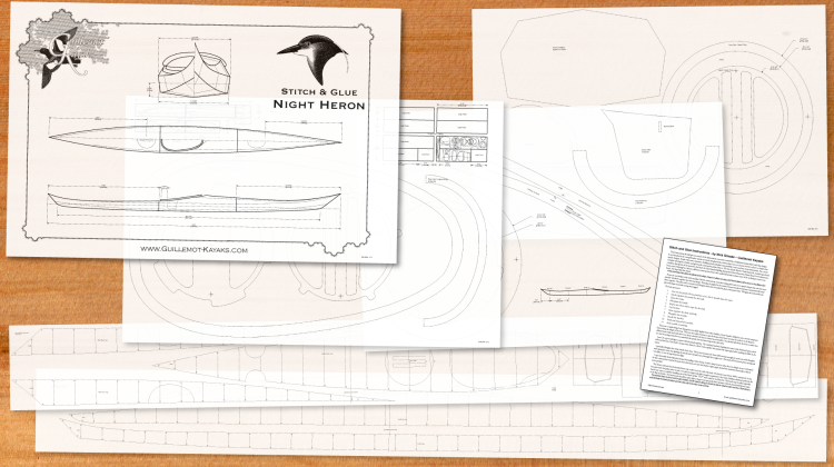 Stitch and Glue Night Heron - A capable high performance sea kayak ...